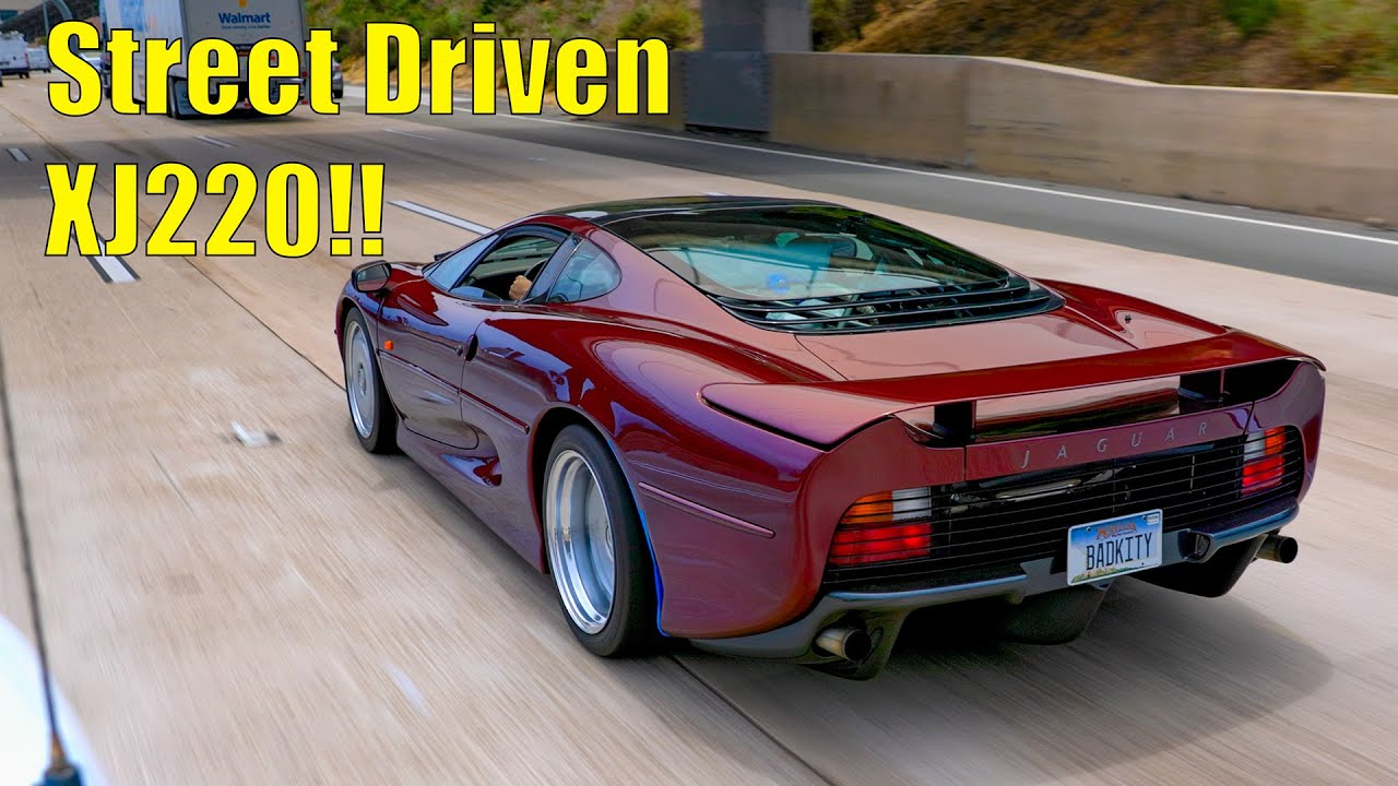 Dyno Tuning A Modified Jaguar XJ220!!! - YouTube
