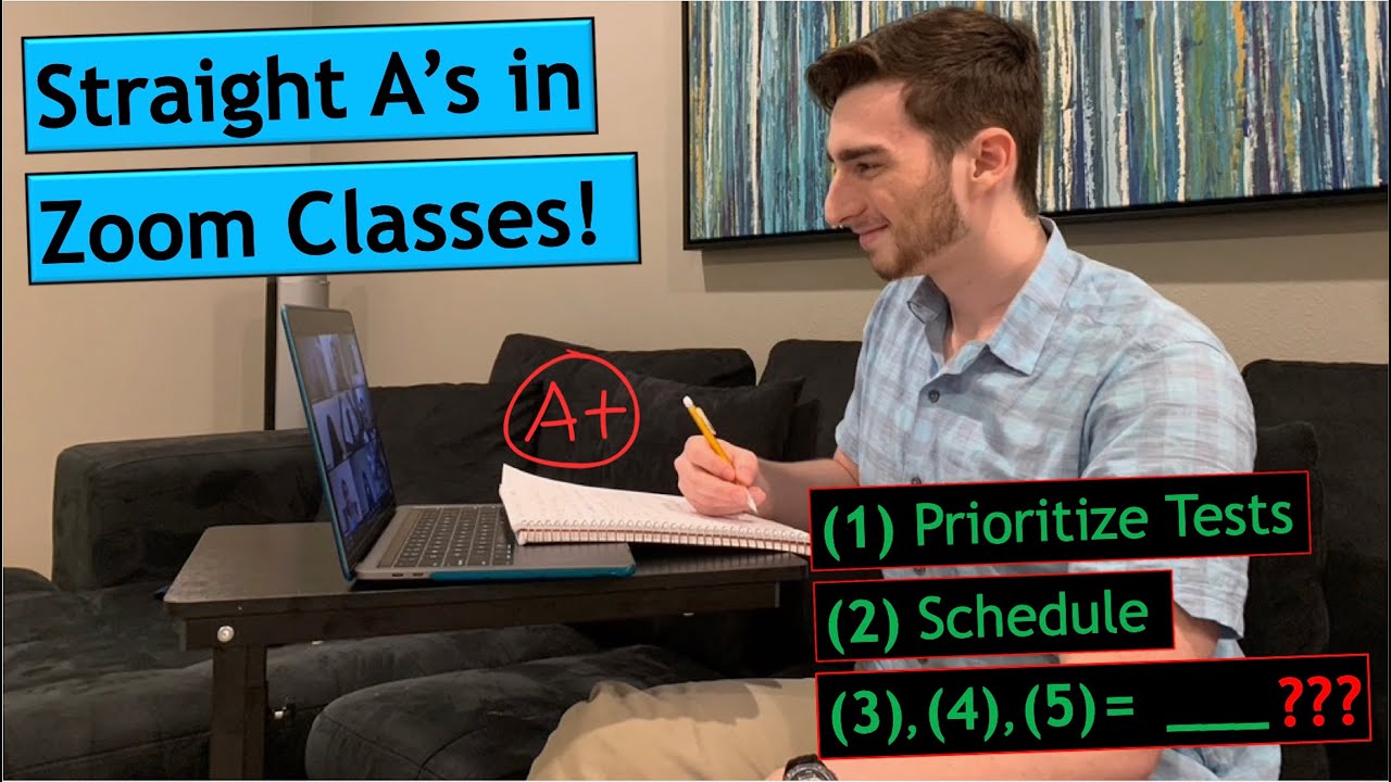How to Succeed in ZOOM CLASSES! [5 Strategies] - YouTube