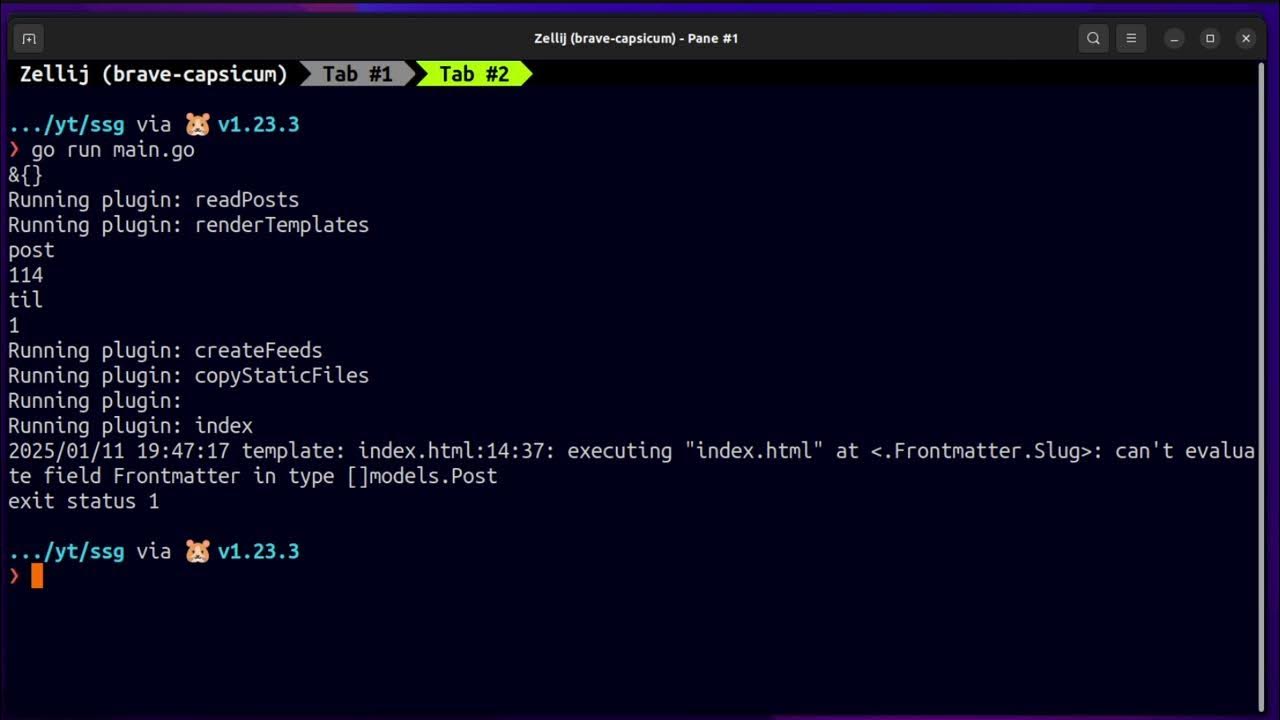 SSG from Scratch in Golang: Configuring the Editor for CMS - YouTube