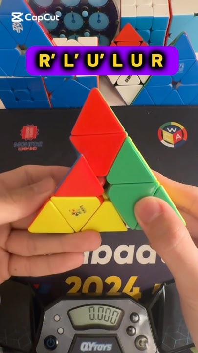 [Pyraminx] Last Layer Tutorial 5 #gancube #pyraminx #rubikscube # ...