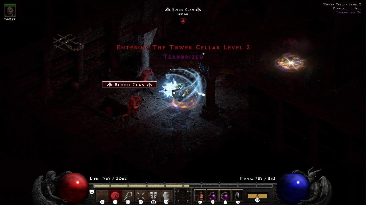 Diablo II: Resurrected Eschuta's Temper - YouTube