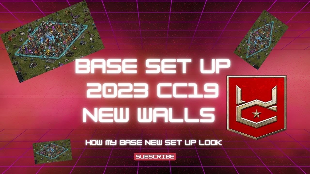 War Commander - NEW Base Setup 2023 CC19 NEW COMMAND CENTER 19 BEST FOR ...