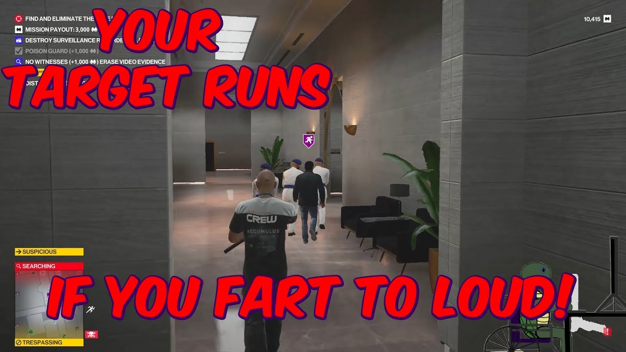 Hitman Freelancer the finale fart down the hate monger - YouTube