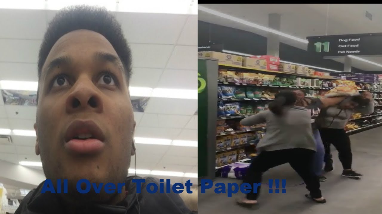 Two Women Fighting Over Toilet Paper - YouTube