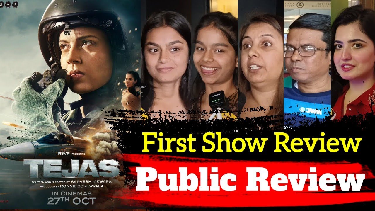 Tejas Movie Public Review | Tejas Public Review | Tejas Public Reaction ...
