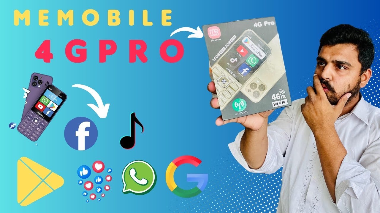 ME MOBILE 4G Pro unboxing video/. - YouTube