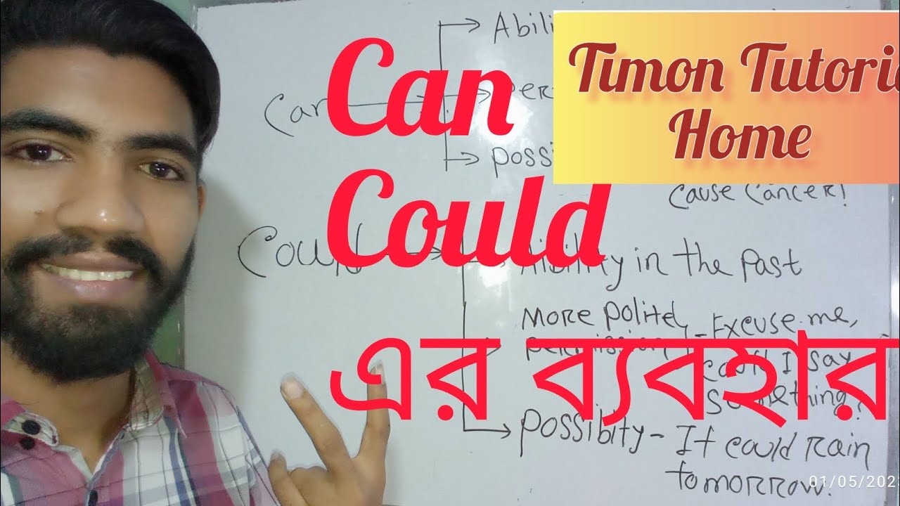 Modal verb Can /Could how to use in English grammar. - YouTube