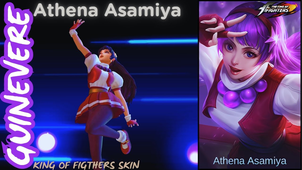Guinevere Athena Asamiya (King of Fighters Skin) [MLBB Skin Effects 4K ...