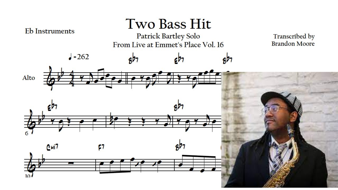 Patrick Bartley Solo Transcription from Live From Emmet's Place Vol. 16 ...