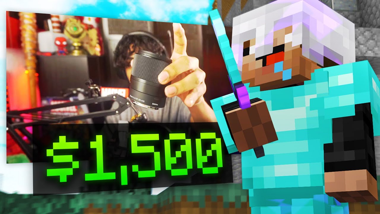 Sweating skywars with a $1,500 Facecam! - YouTube