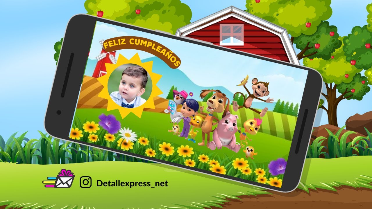 Mi PERRO CHOCOLO Tarjeta Virtual de Invitación Digital Animada - YouTube