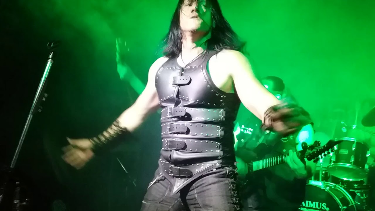 DAVID HANKLE ( EX MANOWAR ) Junto FEANOR en el FESTIVAL METAL WARRIORS ...