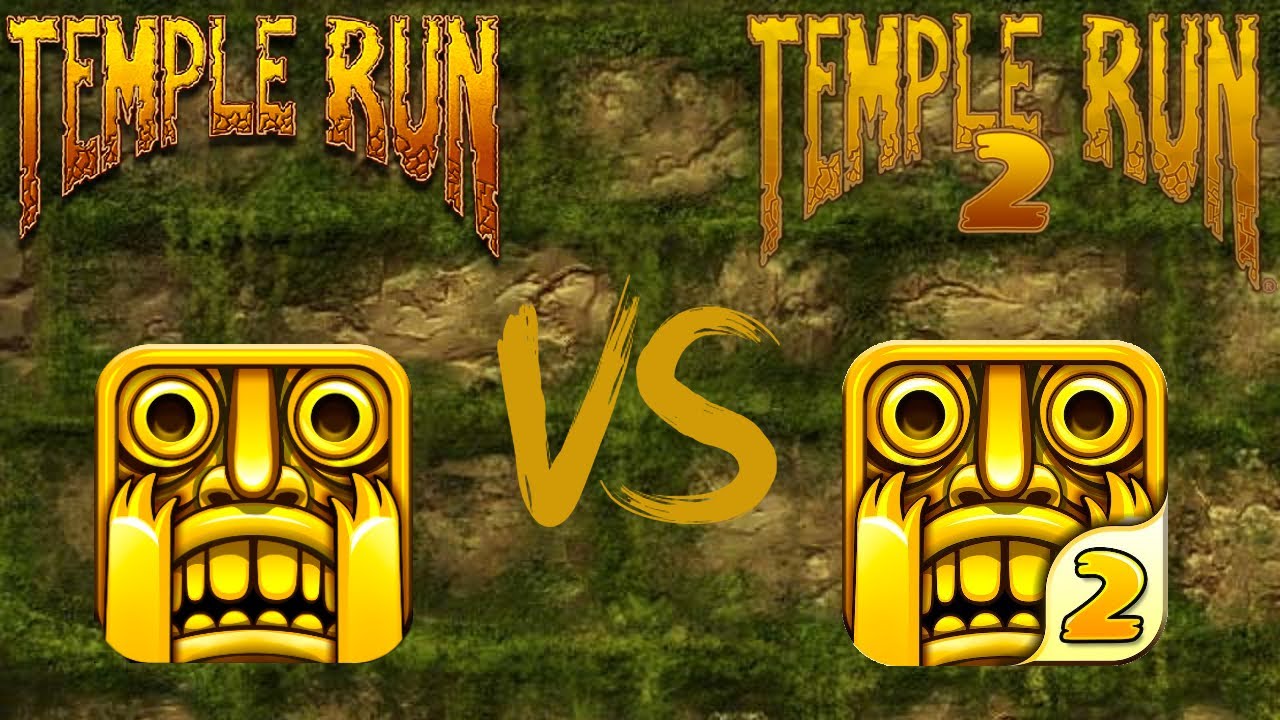 Temple Run vs Temple Run 2 - Comparison - YouTube
