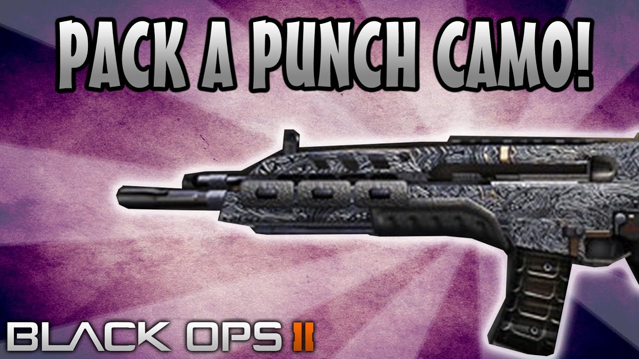 Black Ops 2 NEW CAMOS! PACK A PUNCH, Breach, Rouge, Glam, Aqua & Desert ...
