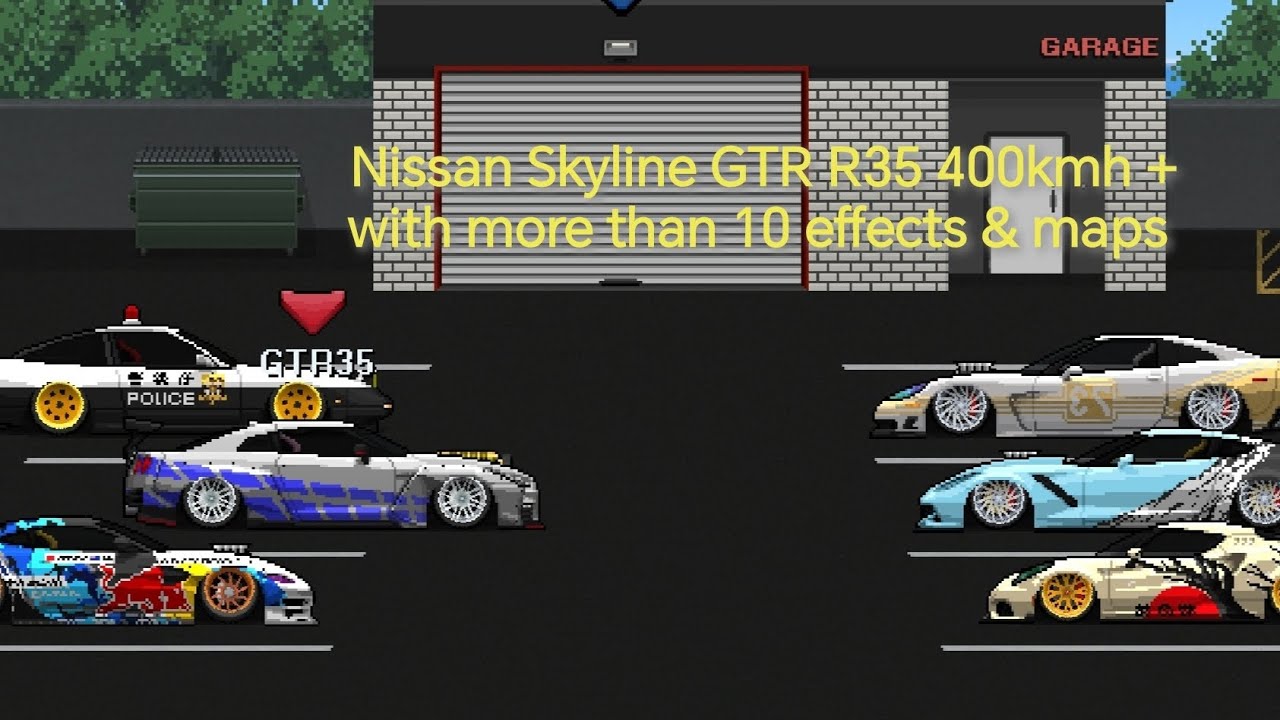 Nissan Skyline GTR R35 with 400kmh+ F&F paint 10 effect & maps东瀛战神速度和激情 ...