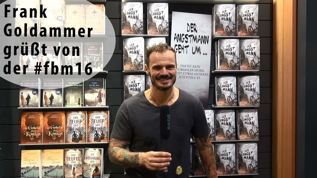 Frank Goldammer auf der Frankfurter Buchmesse 2016 - YouTube