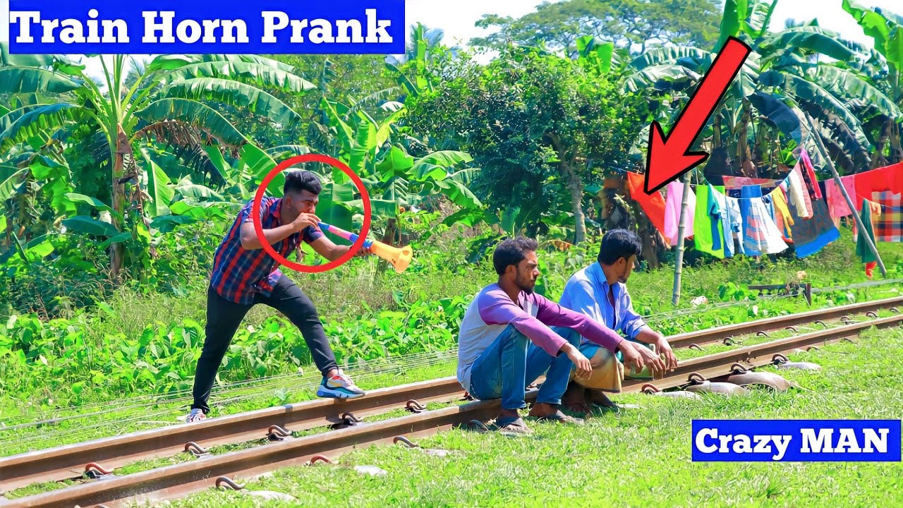 Update Viral Train Horn Prank 2022 || Best Of Train Horn Prank Reaction ...