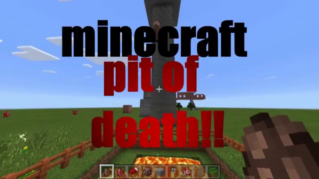 minecraft pit of death - YouTube