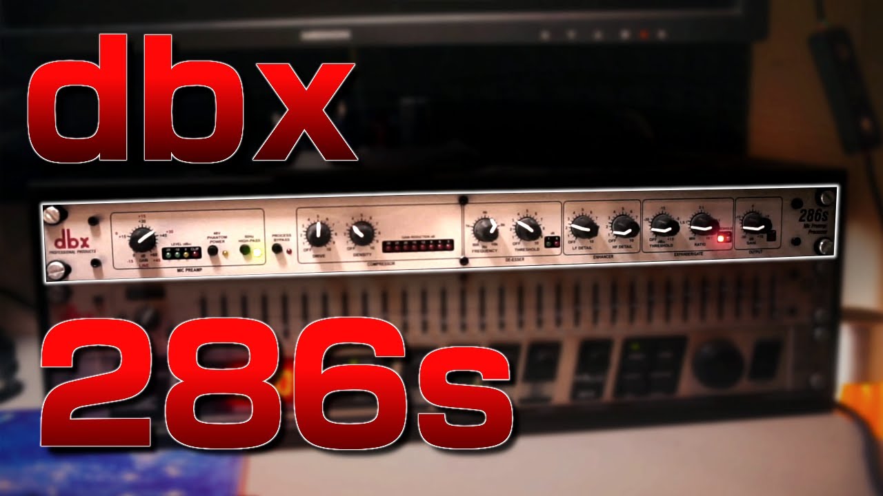 dbx 286s Review - Kompressor, Preamp, Expander und mehr - YouTube