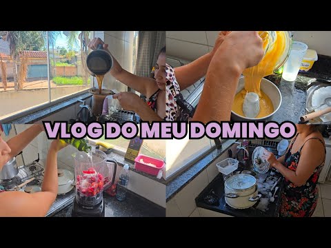 MINHA ROTINA DE DOMINGO/ ALMOÇO SIMPLES🧑‍🍳.