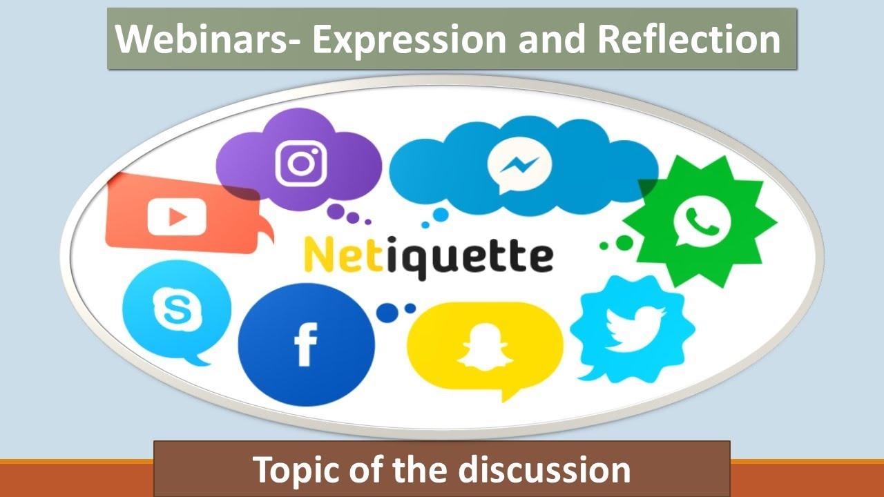 Webinars- Expression and Reflection - YouTube