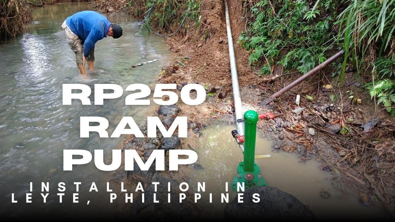 RP250 Ram Pump Installation in Leyte - YouTube