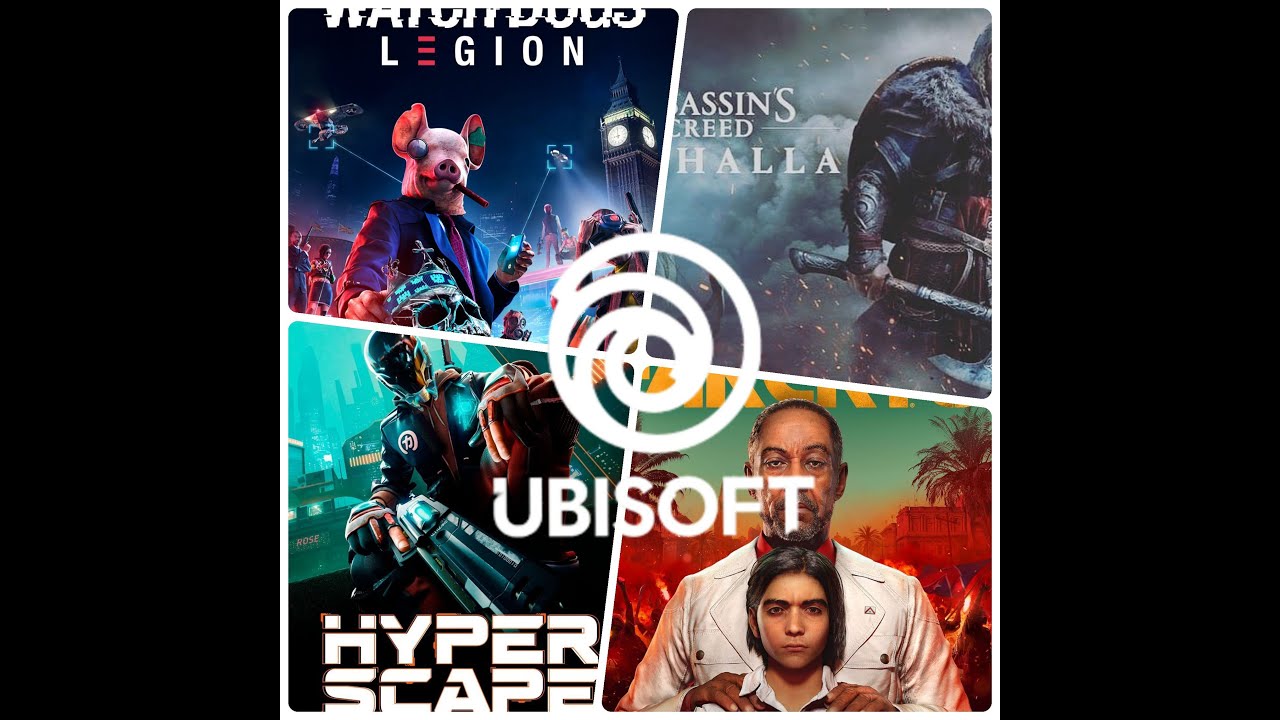 top 10 ubisoft games 2020/2021 - YouTube