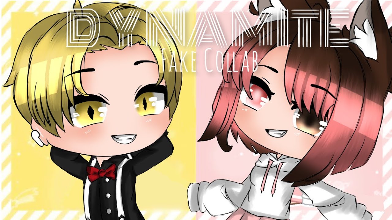 Dynamite Meme (BTS) | Fake Collab | Gacha Club - YouTube