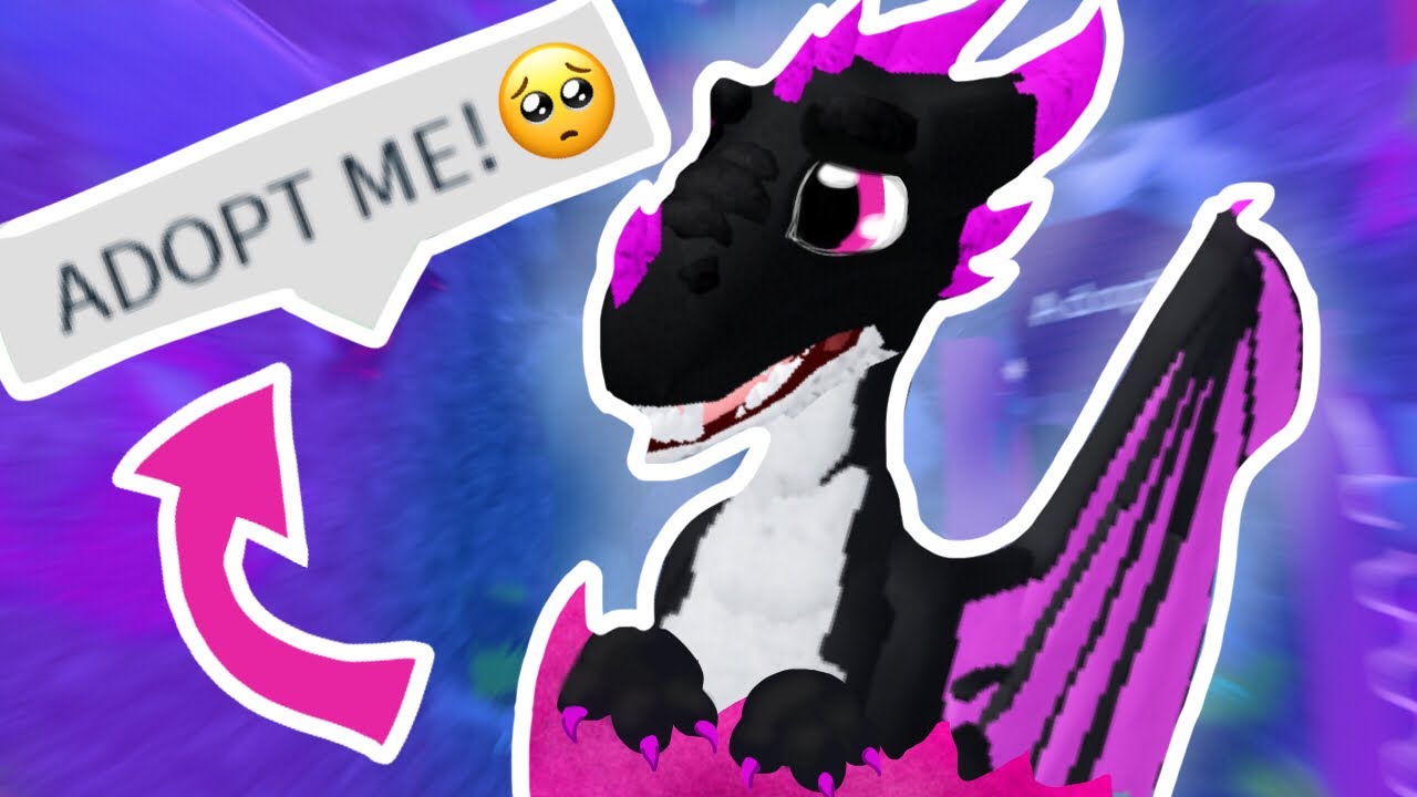 TRYING TO GET ADOPTED on Dragons Life - YouTube