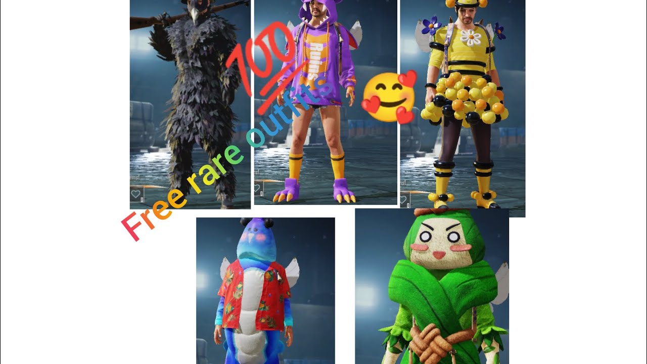 How to get free rare outfits in PUBG mobile | Cute outfits | JACK ...
