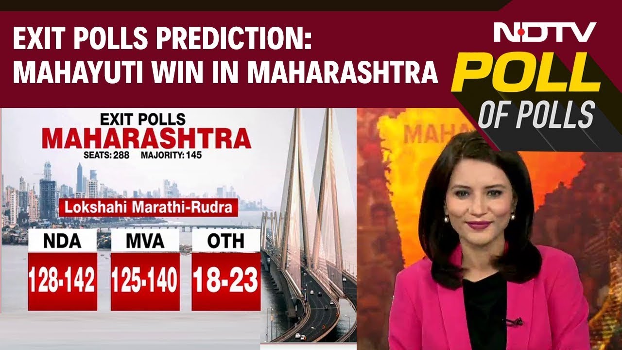 Maharashtra Exit Polls | NDA Has Edge In Maharashtra But 2 Of 4 Exit ...