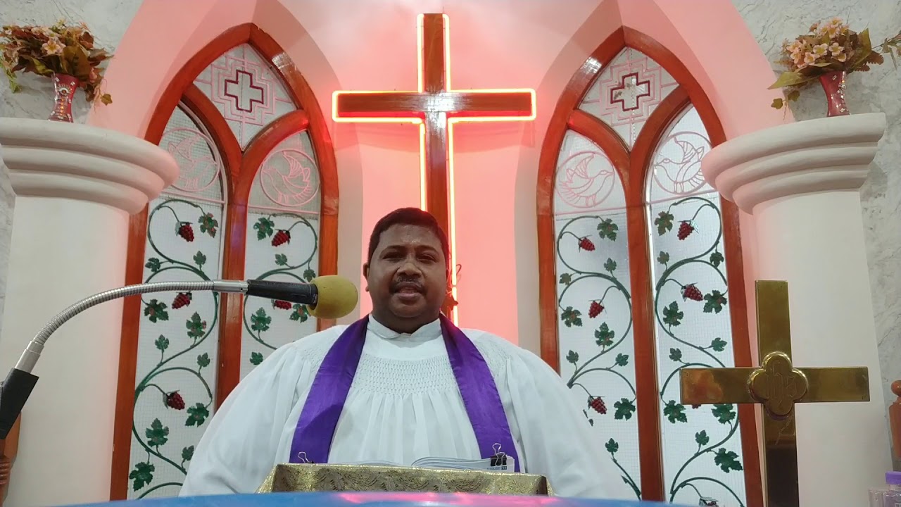 REV. P. DAVID, CSI. ST. JOHN'S CHURCH PERAMBUR. 01: 04: 2020, MORNING ...