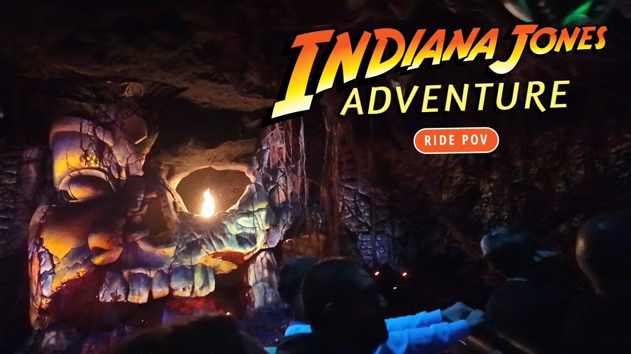 Indiana Jones Adventure | Ride POV | Disneyland - YouTube