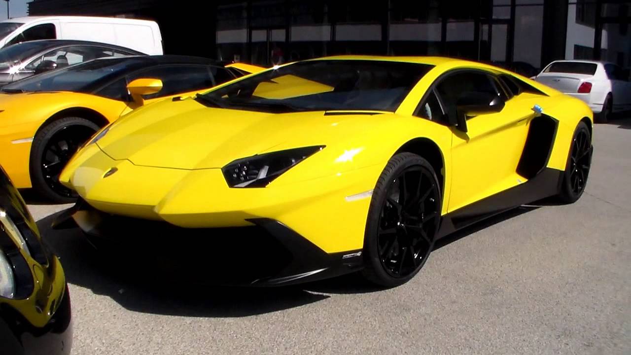 Lamborghini Aventador LP720-4 50th Anniversary HD - YouTube