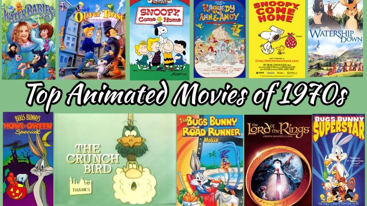 Best Animated Movies of 1970s | The Great animated movies collection ...