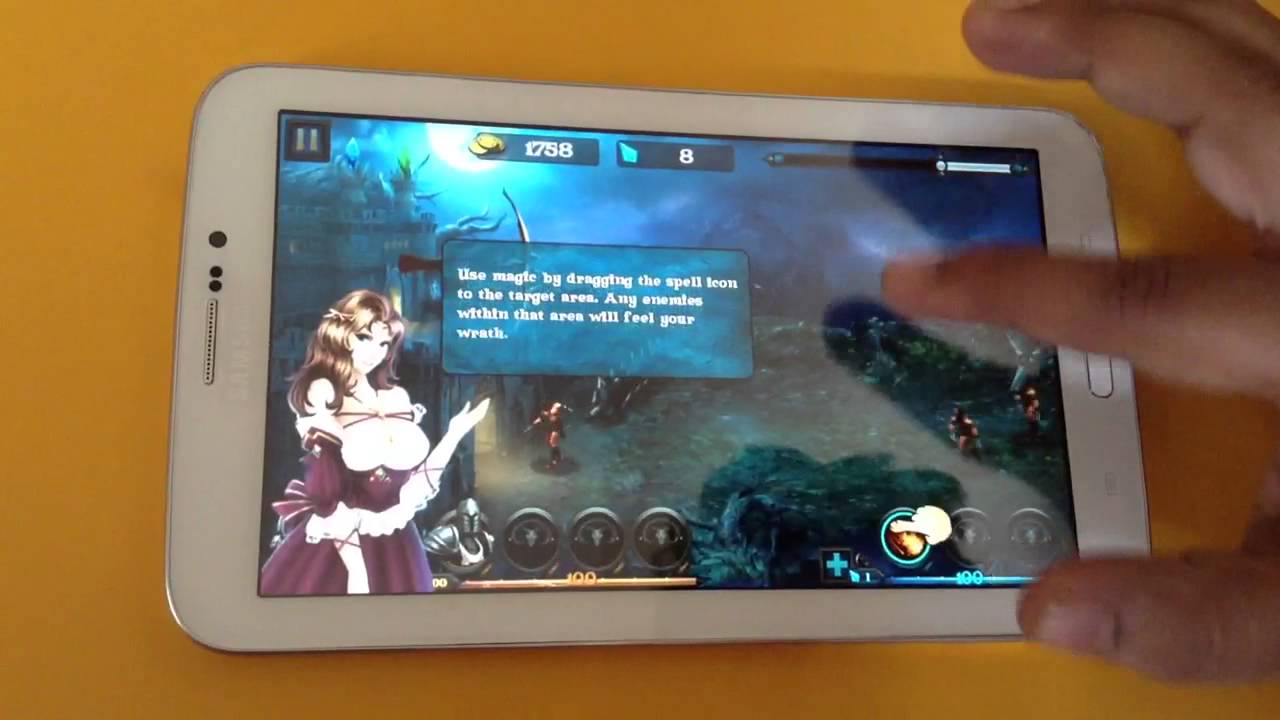 HELL ZOMBIE: A new Game app on Samsung Galaxy tab 3 - YouTube