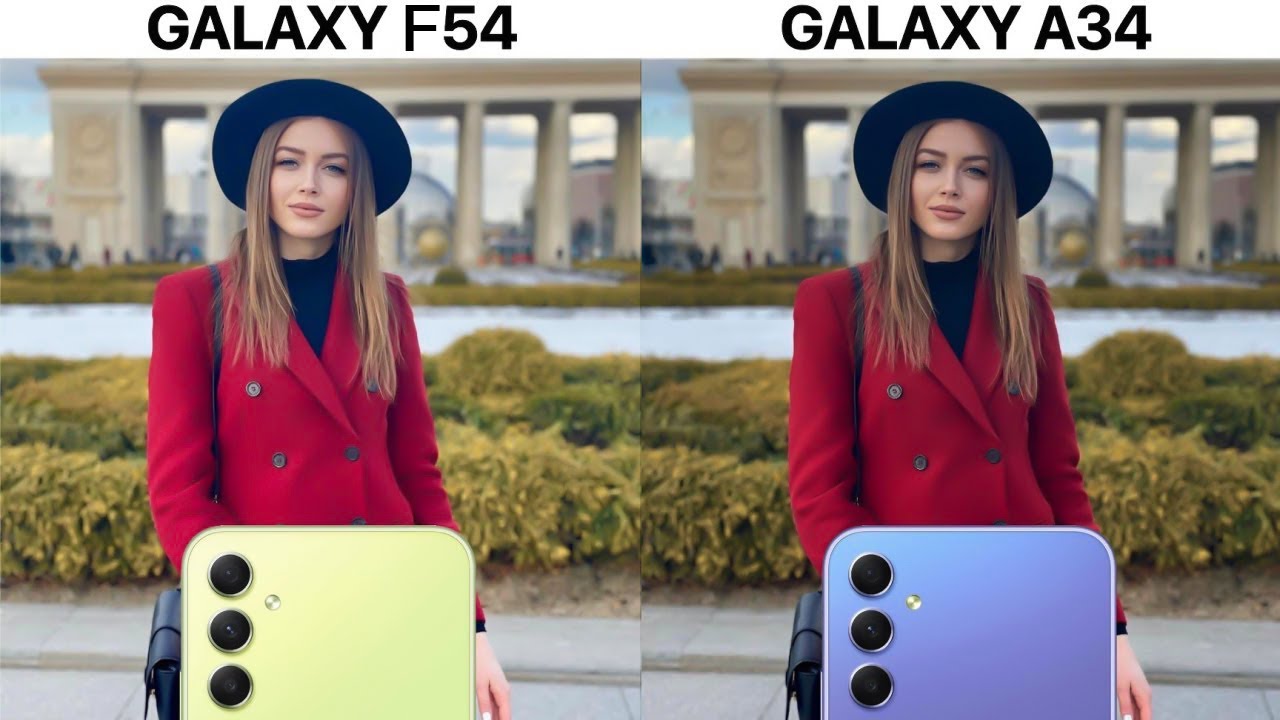 Samsung Galaxy F54 VS Samsung Galaxy A34 5g Camera Test Comparison ...