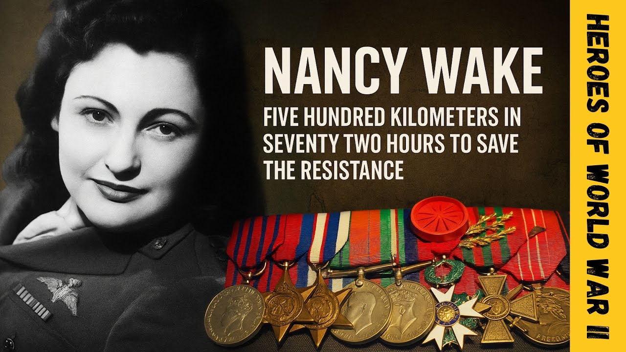 Nancy Wake — The White Mouse. The Woman Who Commanded Thousands - YouTube
