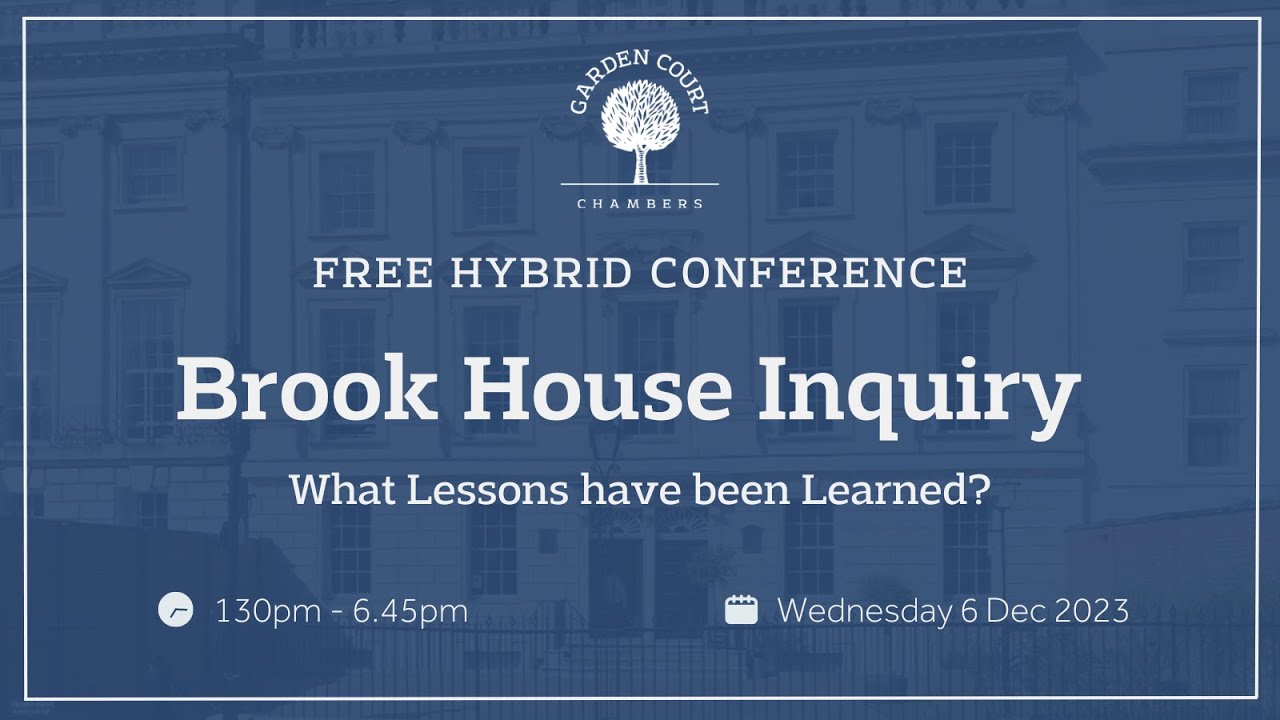Brook House Inquiry Conference - 6 Dec 2023 - YouTube