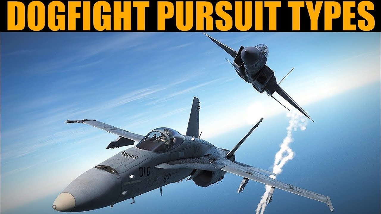 Combat: Dogfight Pursuit Types Tutorial | DCS WORLD - YouTube