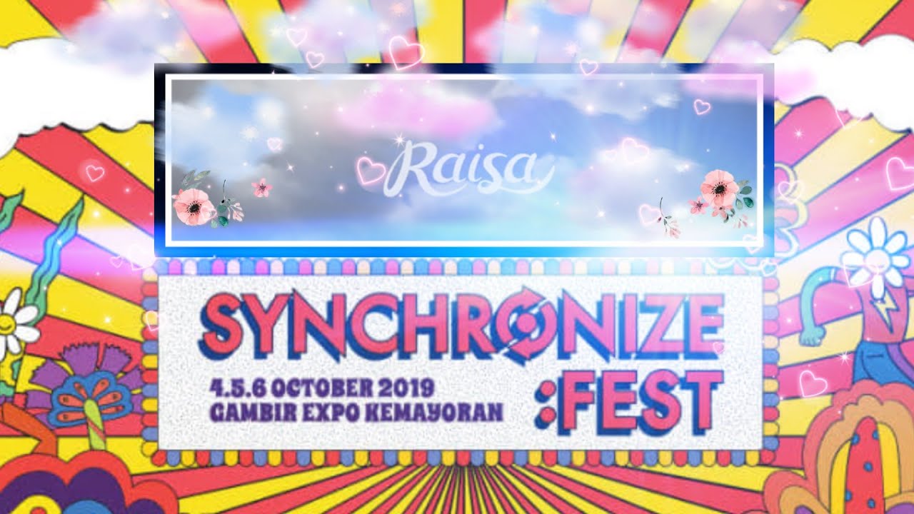 RAISA - live konser Synchronize fest 2019 - YouTube