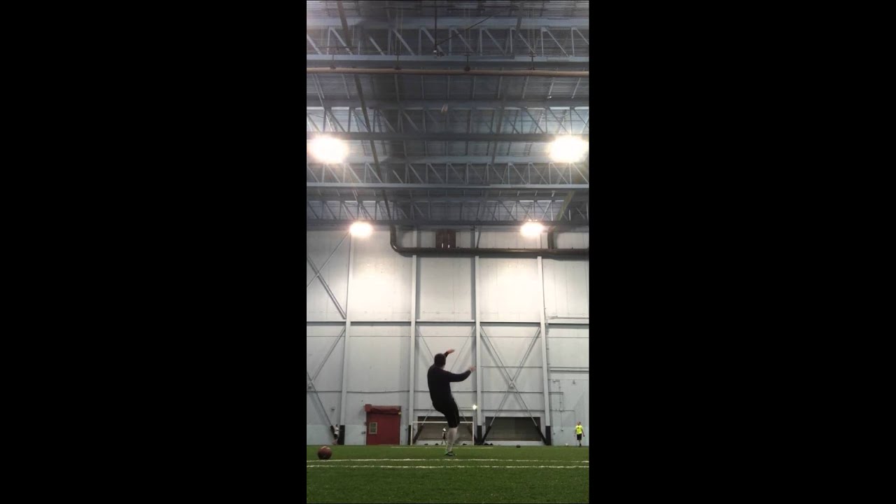 Tom Finucane Punting 1-14-14 - YouTube