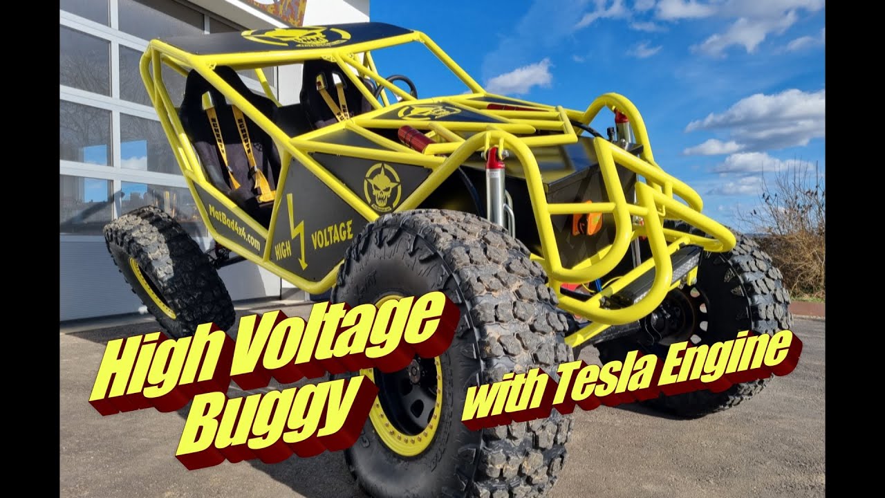 High Voltage Buggy with Tesla Engine by MatBad - YouTube