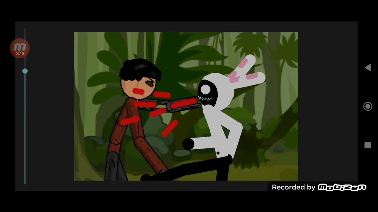 Cyborg VS Crazed Rabbit Man (Short Animation) - YouTube
