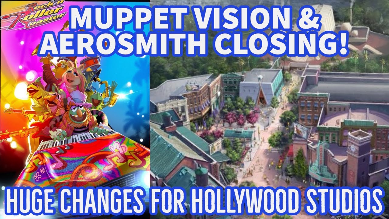 MUPPETS & MONSTERS INC REPLACING AEROSMITH & MUPPET VISION! | CHANGES ...
