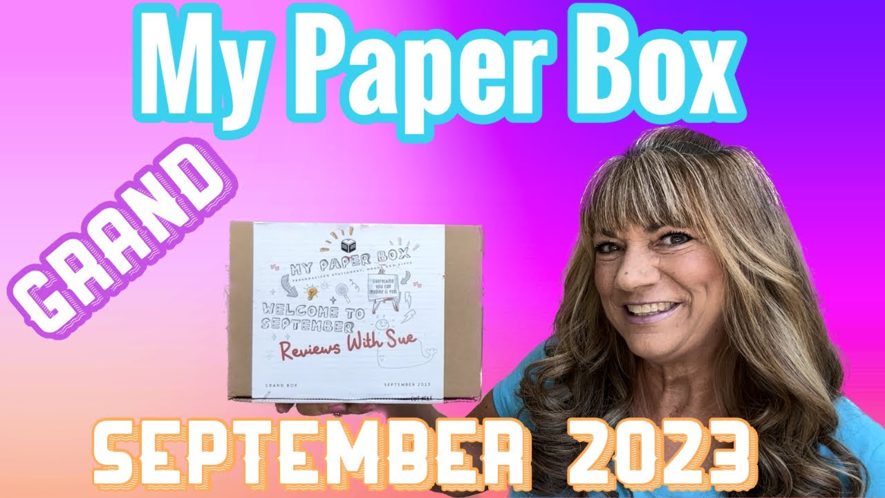 My Paper Box GRAND September 2023 | Personalized Note Pads | + 50% off ...