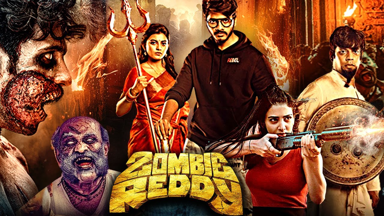 Teja Sajja, Anandhi & Daksha Nagarkar South Action Hindi Dubbed Movie |Zombie Reddy | Prasanth ...