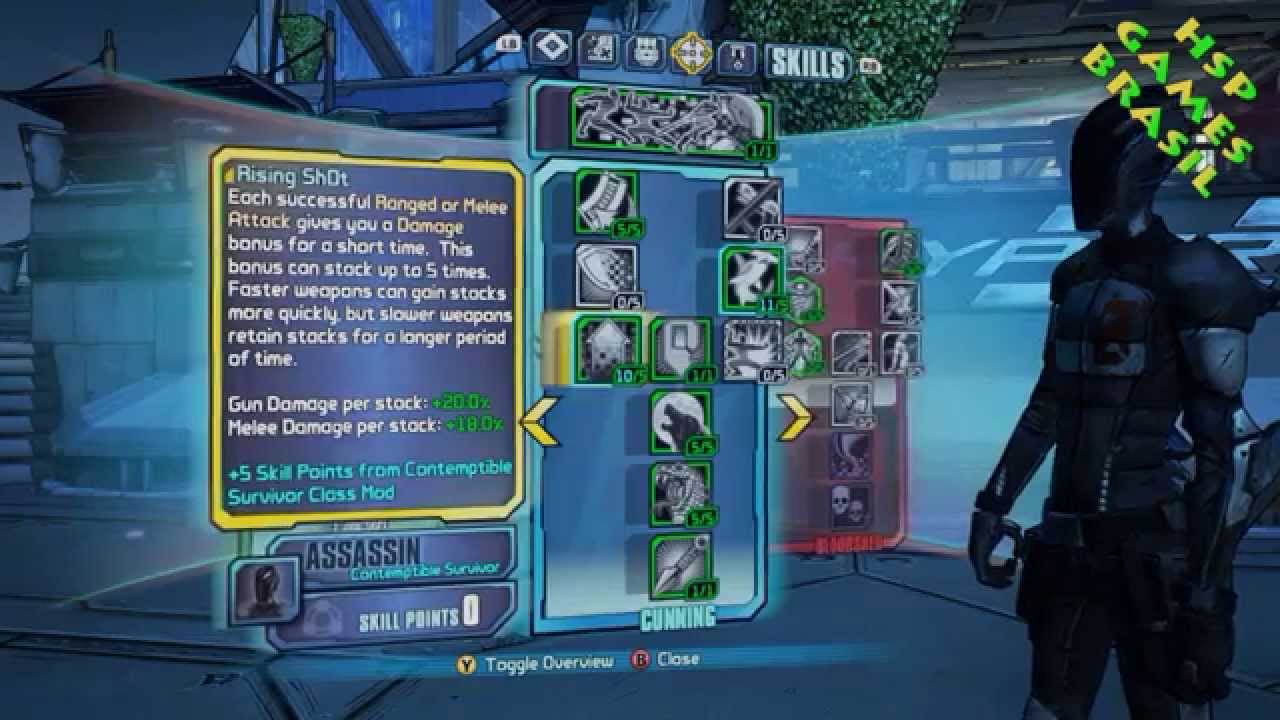 Build Zero Op 8 - Regeneração Instantânea Borderlands 2 Handsome ...