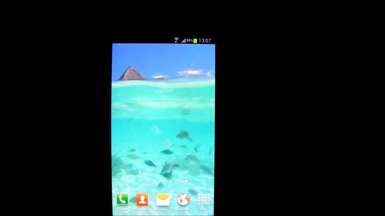 Lagoon Waves Live Wallpaper HD - YouTube