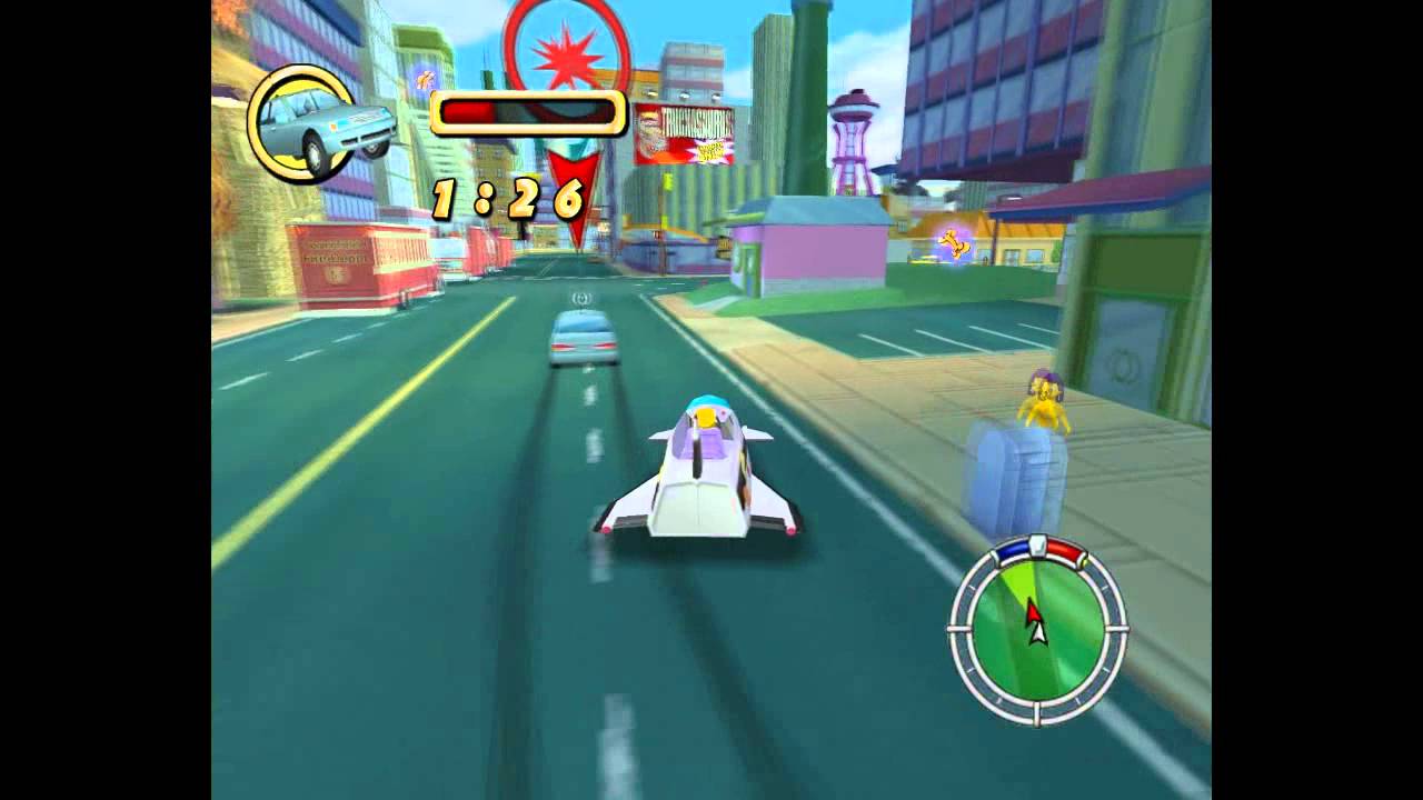 Let´s Play Simpsons: Hit & Run [6] - Der Truck-O-Saurus-Rex - YouTube